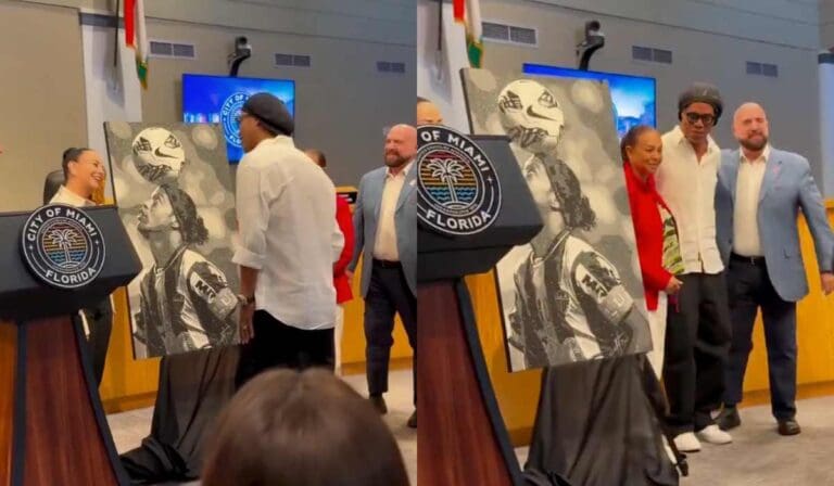 Ronaldinho Gaúcho recebe as chaves de Miami, nos EUA » Moon BH