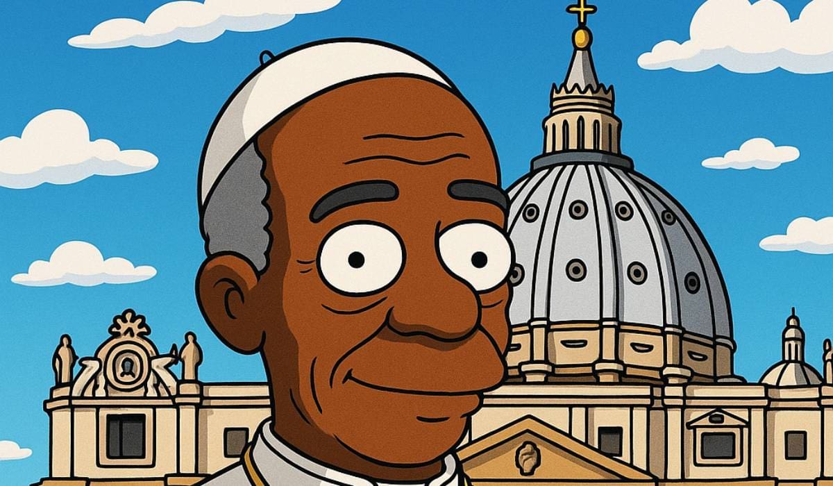 Os Simpson previram primeiro Papa negro? Viralizou » Moon BH