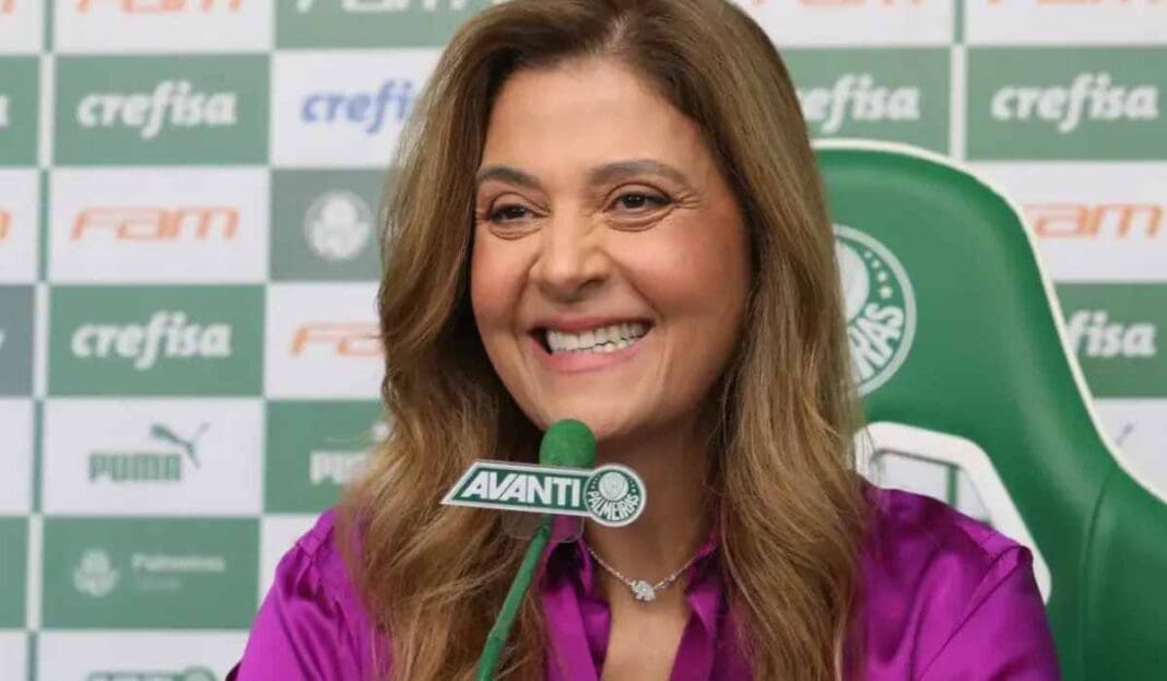 Presidente do Palmeiras: Leila Pereira mais perto do que nunca do Vasco