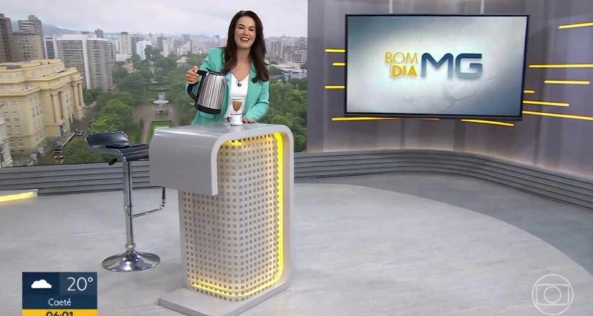 Liliana Junger coa café ao vivo e celebra volta ao Bom Dia Minas na ...